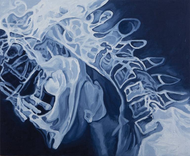 X-ray II Painting by Anne Vincent Dijkstra | Saatchi Art