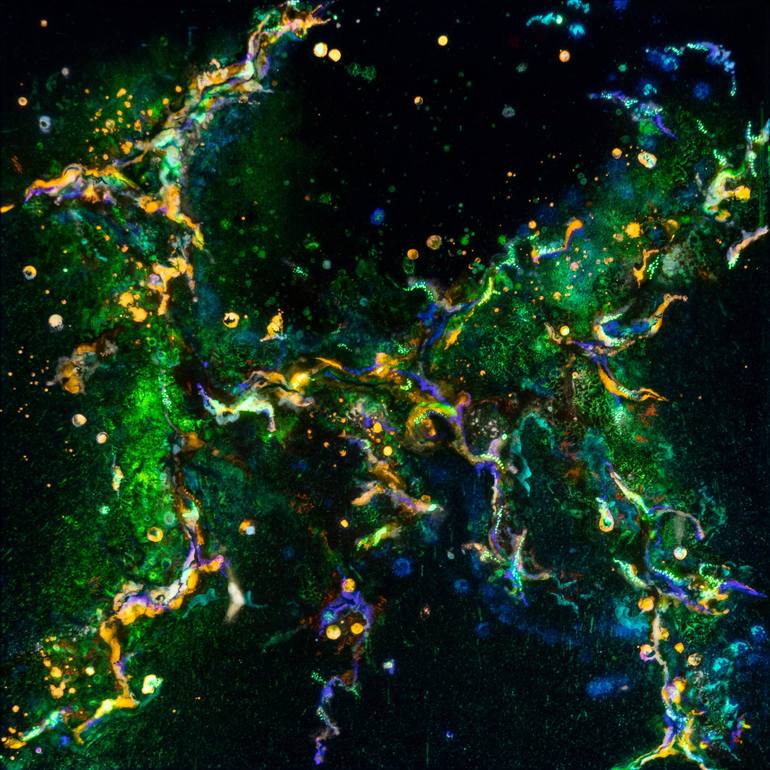 Visual Koan Painting by Mesha Sendyk | Saatchi Art