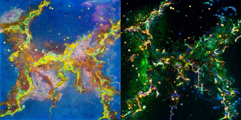 Visual Koan Painting by Mesha Sendyk | Saatchi Art