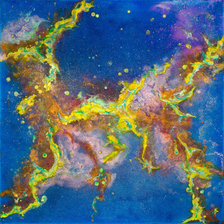 Visual Koan Painting by Mesha Sendyk | Saatchi Art