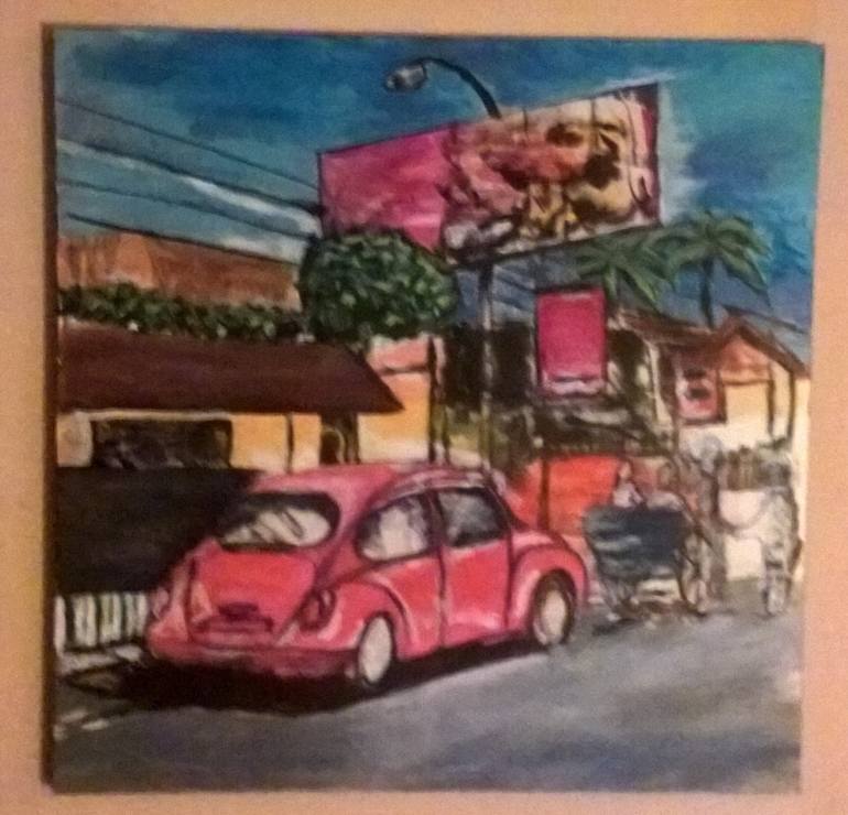 The Street Painting by Danny Sykes | Saatchi Art