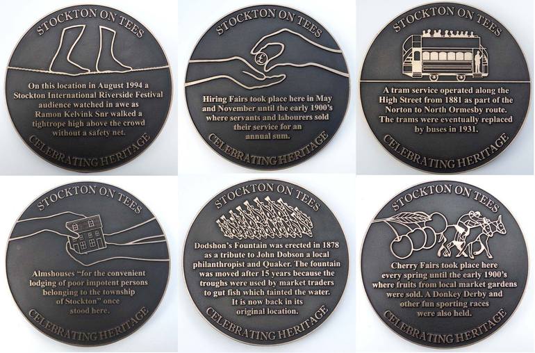 Bronze Floor Plaques Sculpture by SteveTomlinson PublicArt | Saatchi Art