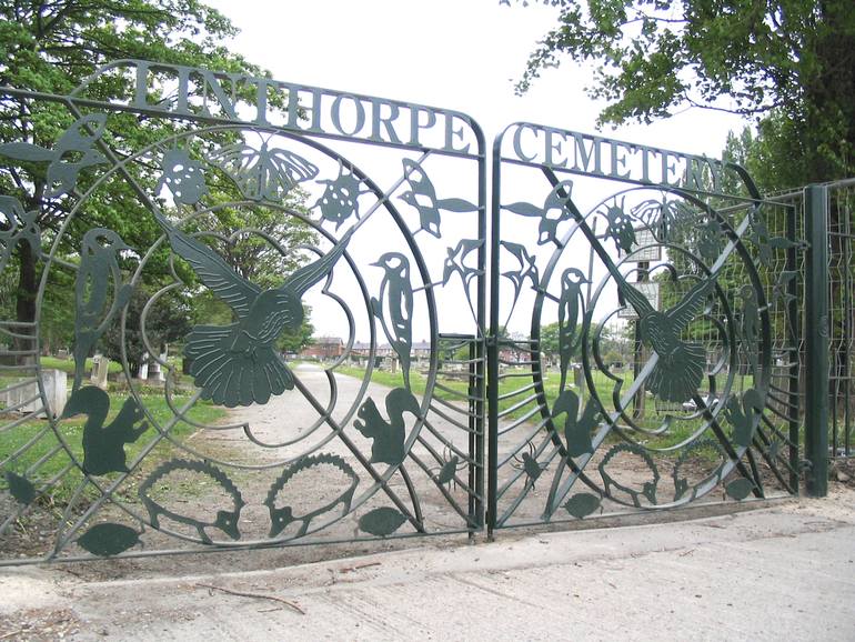 Nature Gate Sculpture by SteveTomlinson PublicArt | Saatchi Art