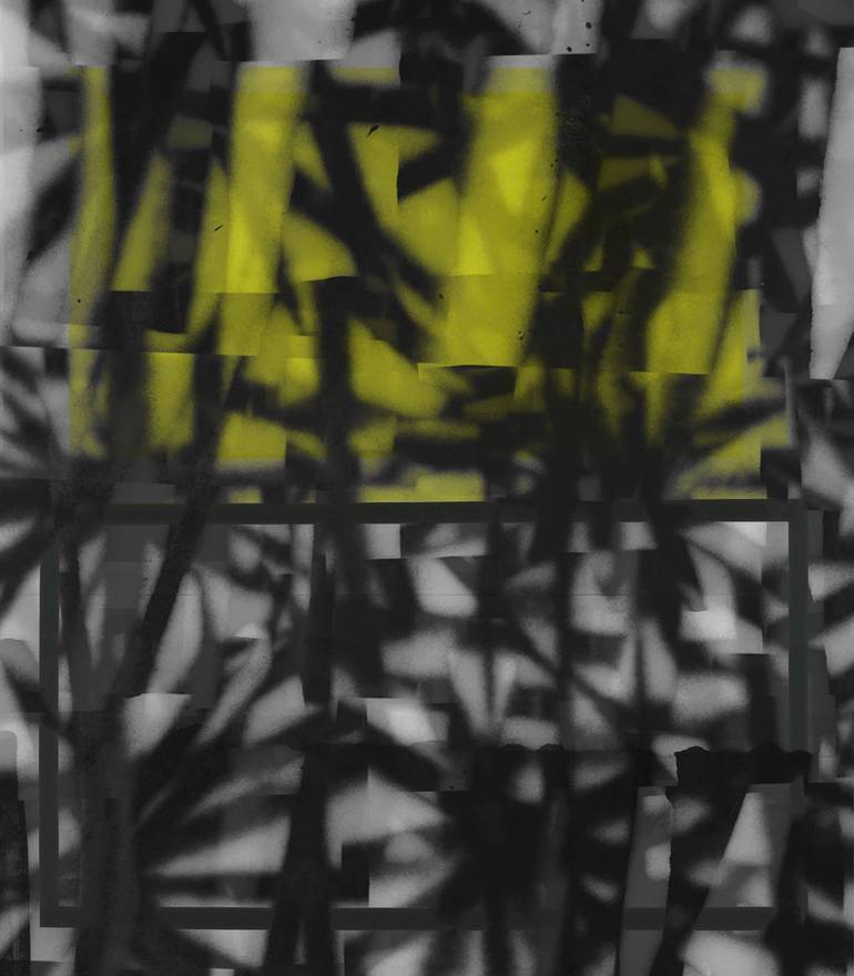 Whats Your Thoughts Yellow - Limited Edition of 1 Printmaking by The ...