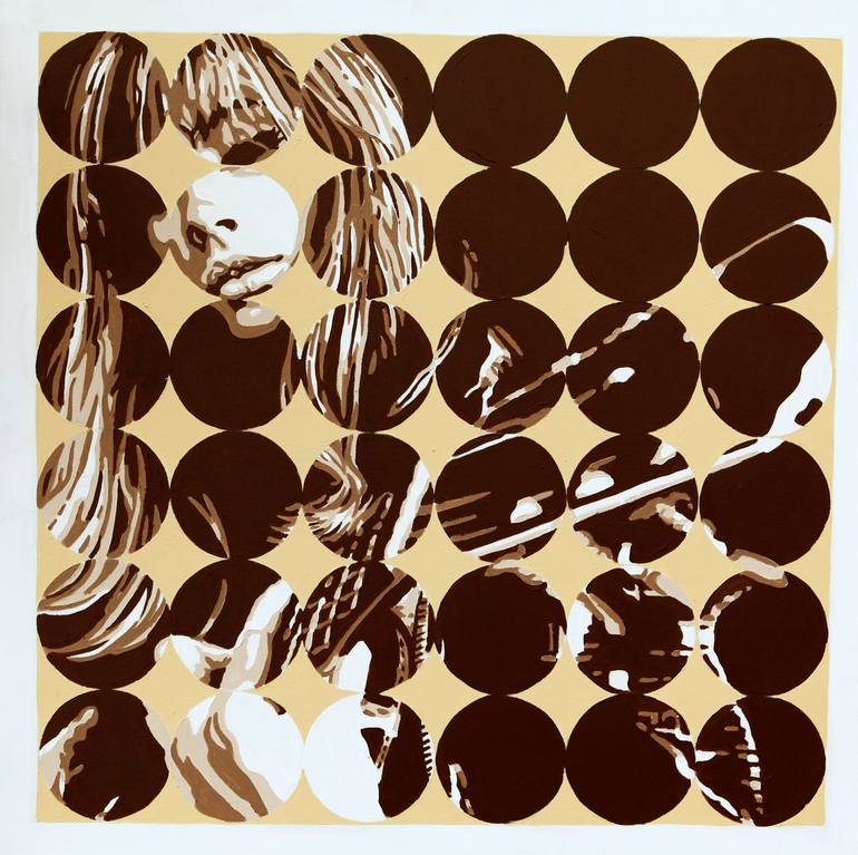 Francoise guitar Painting by Phil Bower | Saatchi Art
