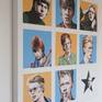 David Bowie - Through the years Painting by Phil Bower | Saatchi Art