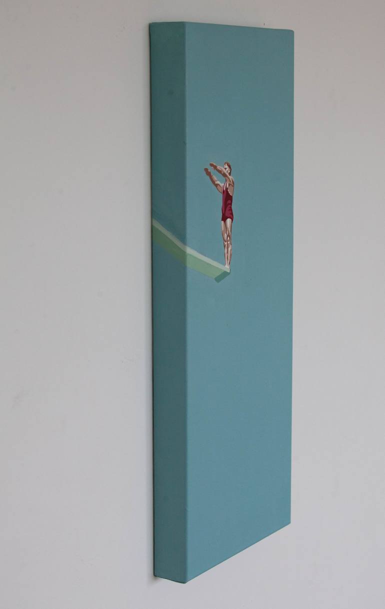 Prepare to fly Painting by Phil Bower | Saatchi Art