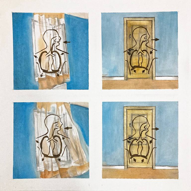 Visual Haiku 6 Painting by Ahmet Vehbi Doğramacı | Saatchi Art