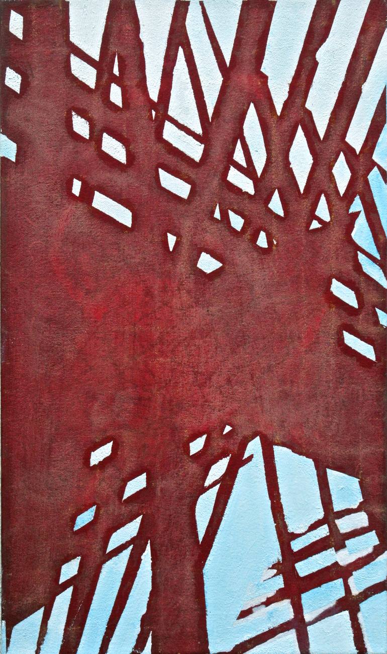 Structure Painting by robert petrick | Saatchi Art