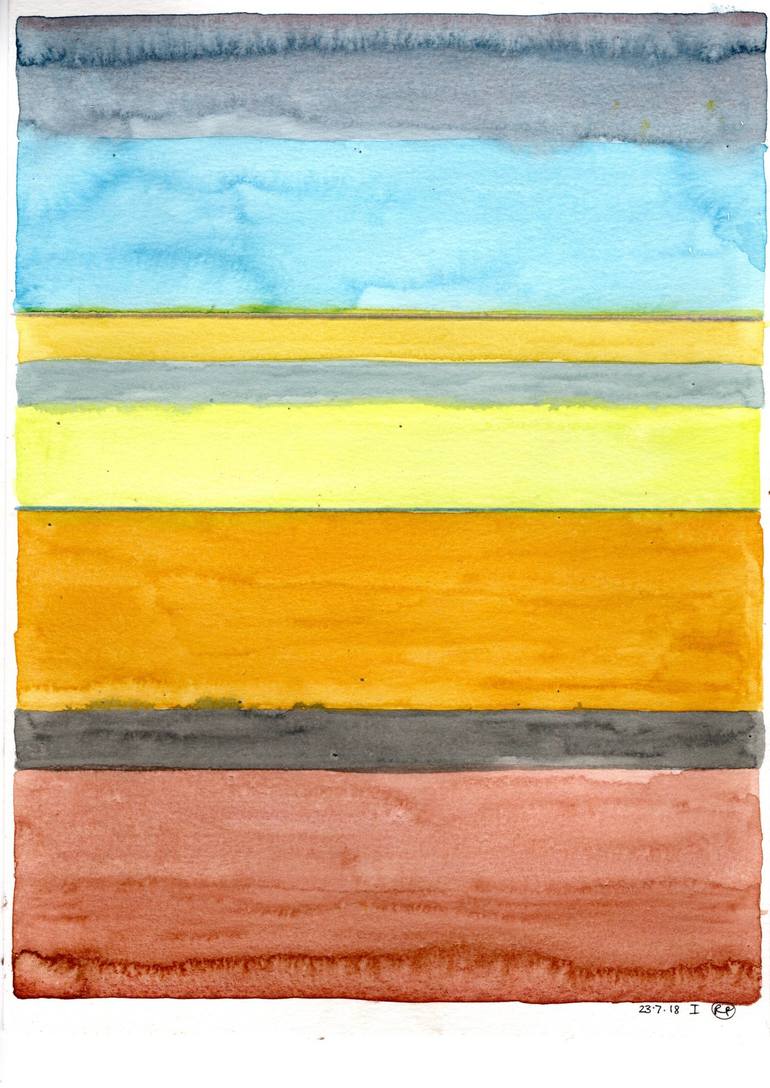Colour Field Series #1 Painting by Rachel Pennington | Saatchi Art