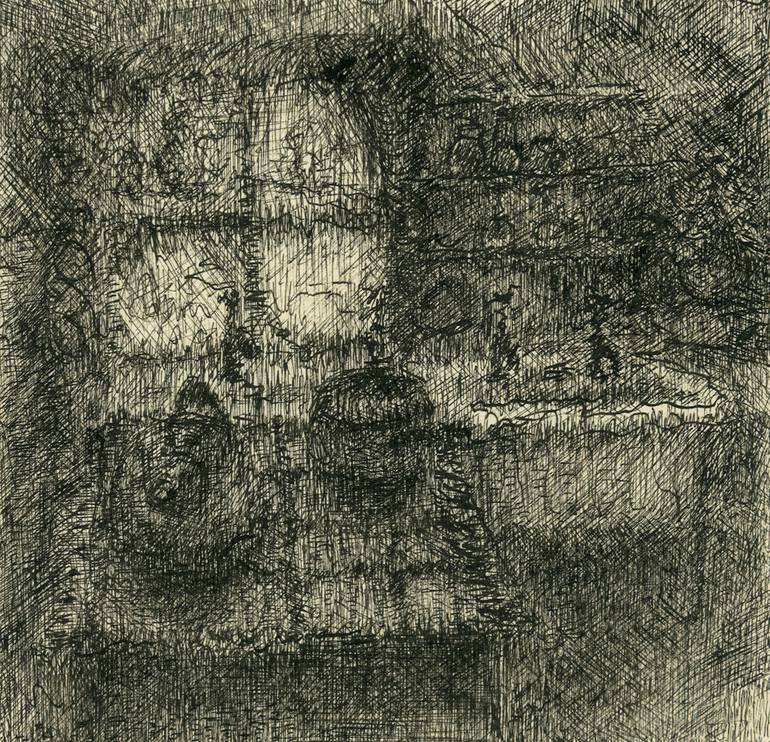 The scullery I Drawing by Kate Steenhauer | Saatchi Art