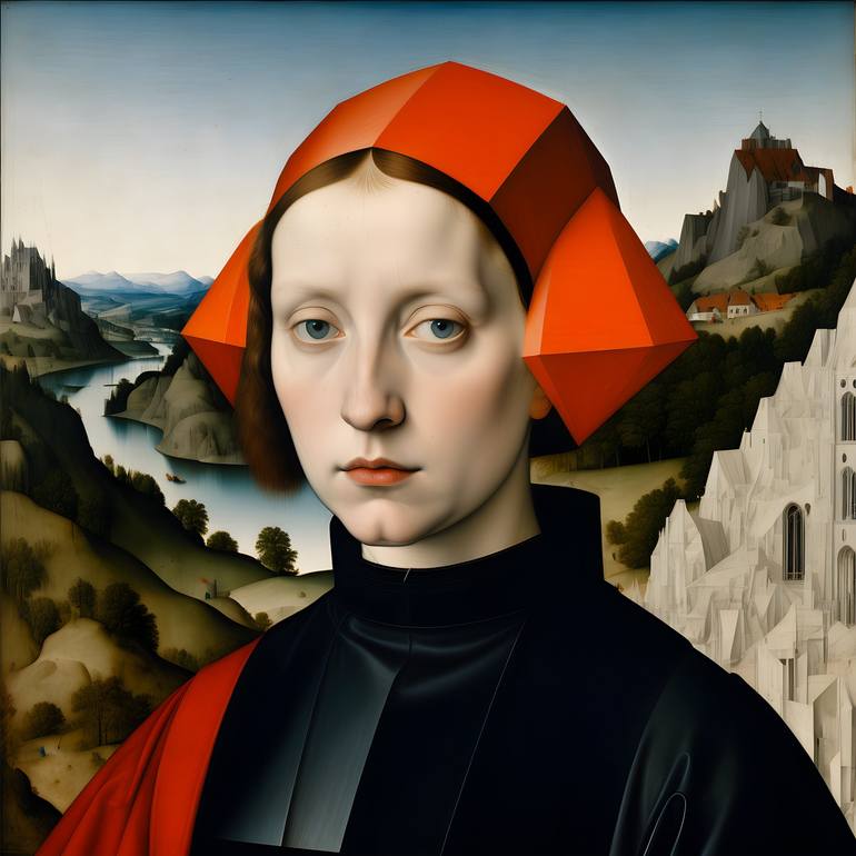 Scenic Suprematism Painting by Mark Beerens | Saatchi Art