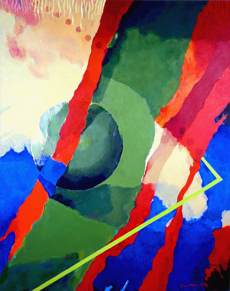 Collimation No. 8 (Odyssey) Painting by ERIC HALL | Saatchi Art