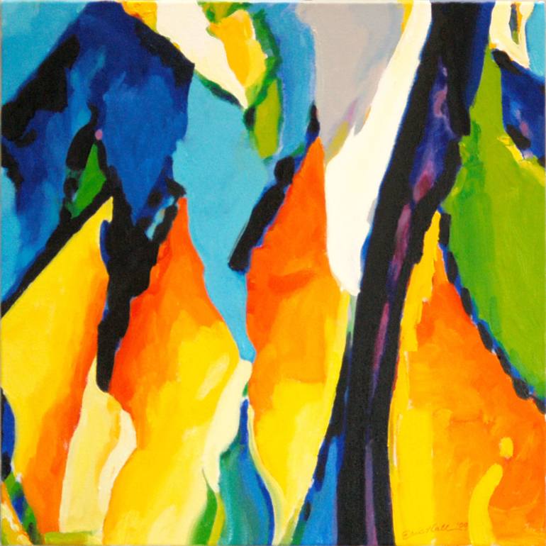 Collimation No. 39 (Harbor 2) Painting by Eric Hall | Saatchi Art