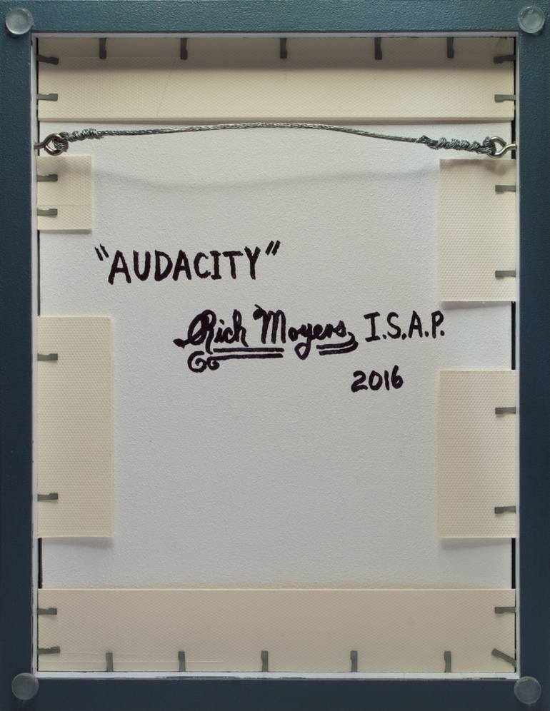 AUDACITY Painting by Rich Moyers | Saatchi Art