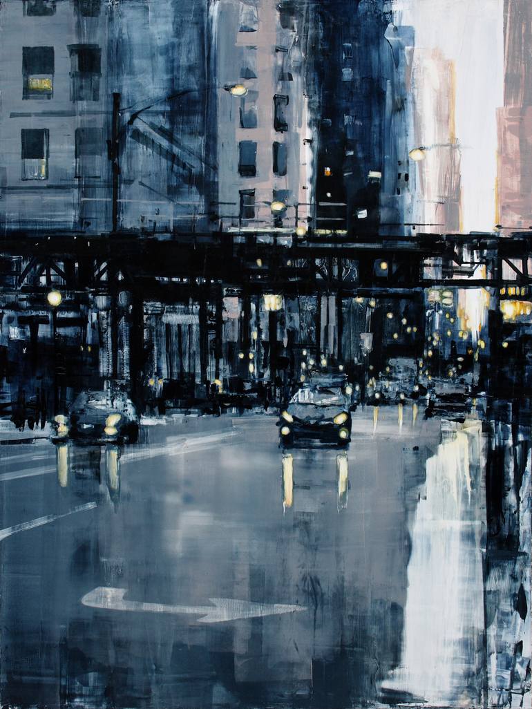 Twilight Painting by Michael Goro | Saatchi Art