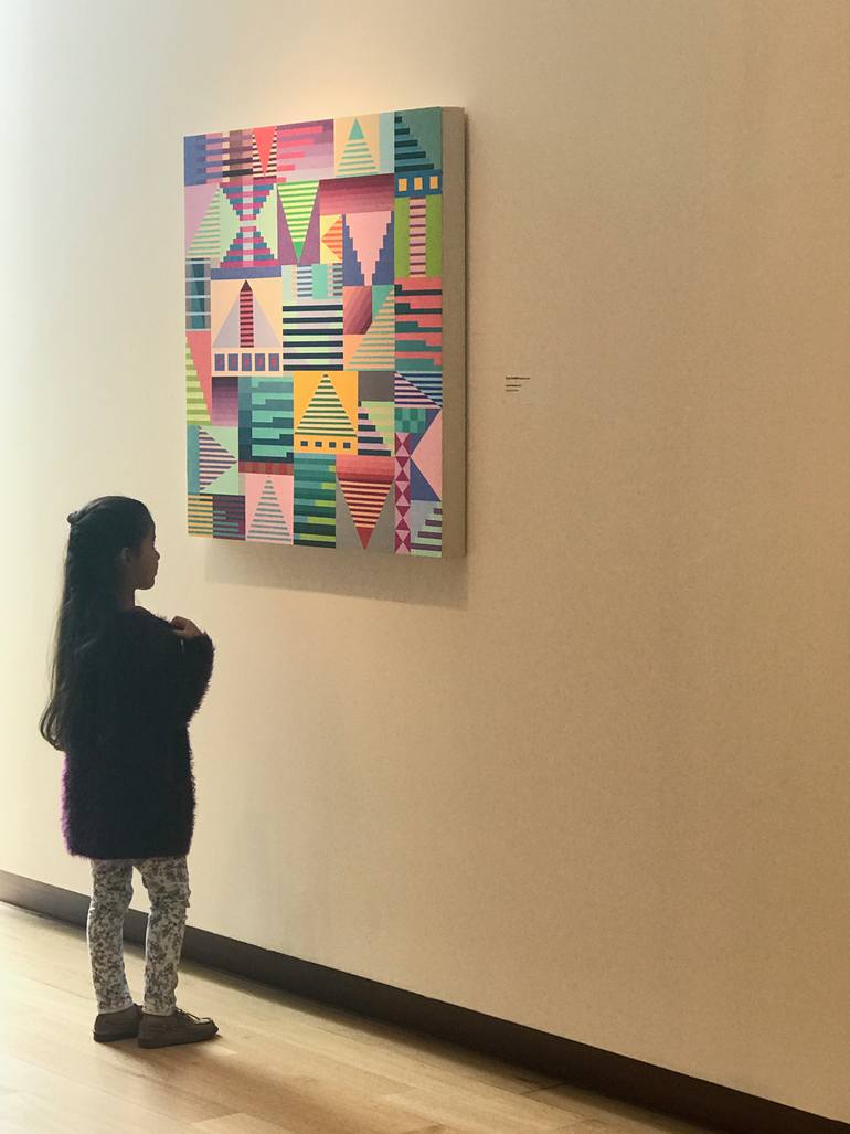 Pyramid Musette Painting by Gray Jacobik | Saatchi Art