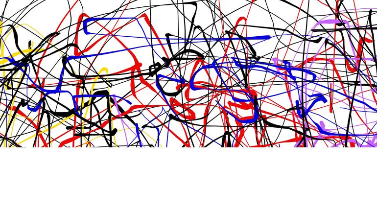 Digital Line Art Mixed Media by Anthony Ptak | Saatchi Art