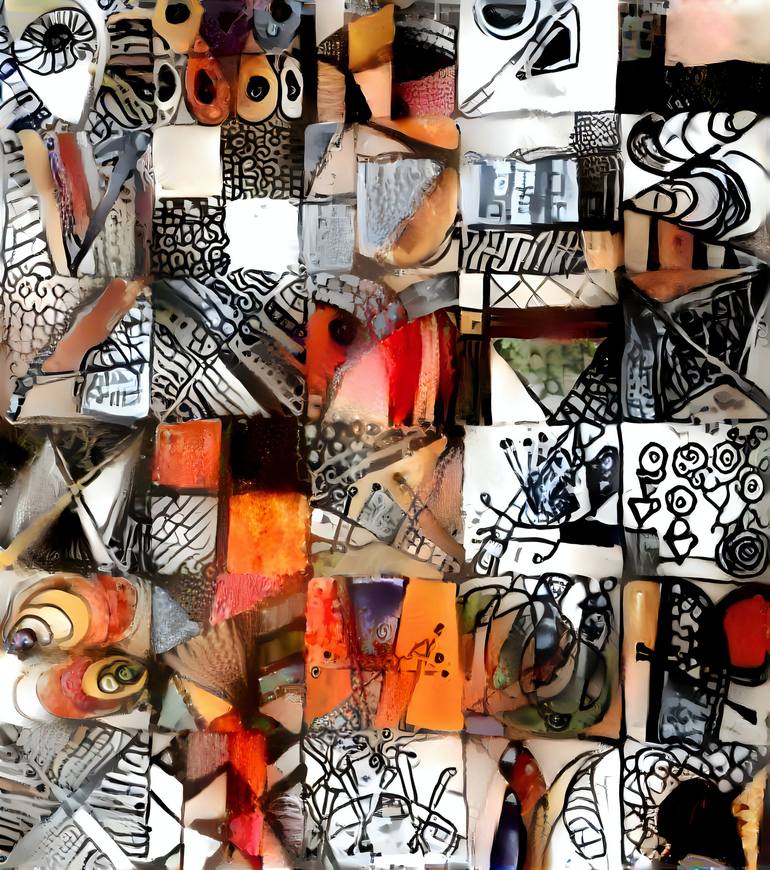 Ancient Echoes 6 Digital by Phoebe Tree | Saatchi Art