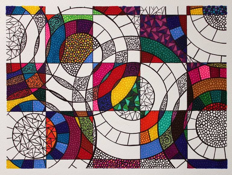 Multiverse Drawing by Daniel Icaza | Saatchi Art