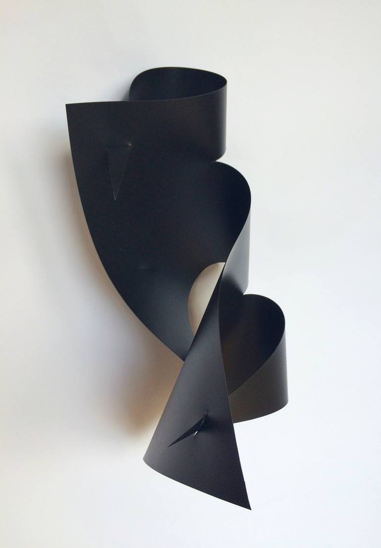 Untitled Wall Black 3 Sculpture by Eddie Roberts | Saatchi Art