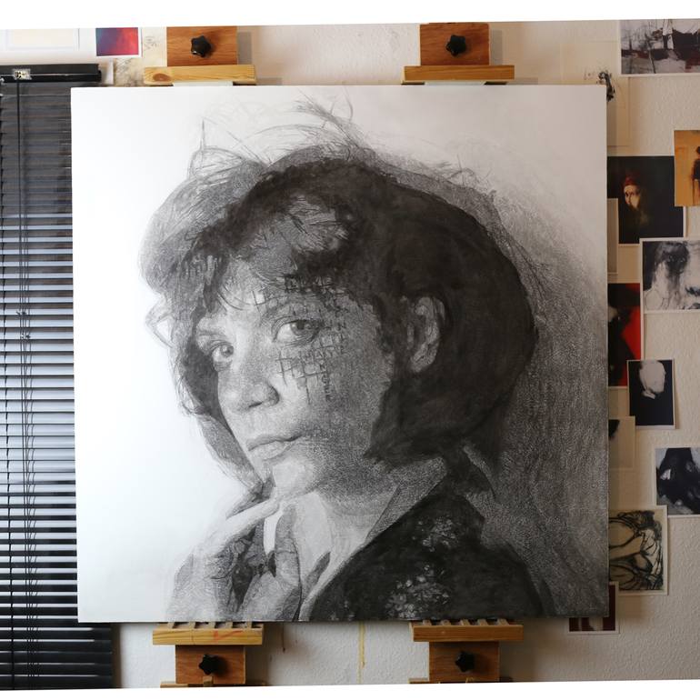 Cryptic Painting by Mike Nicoll | Saatchi Art