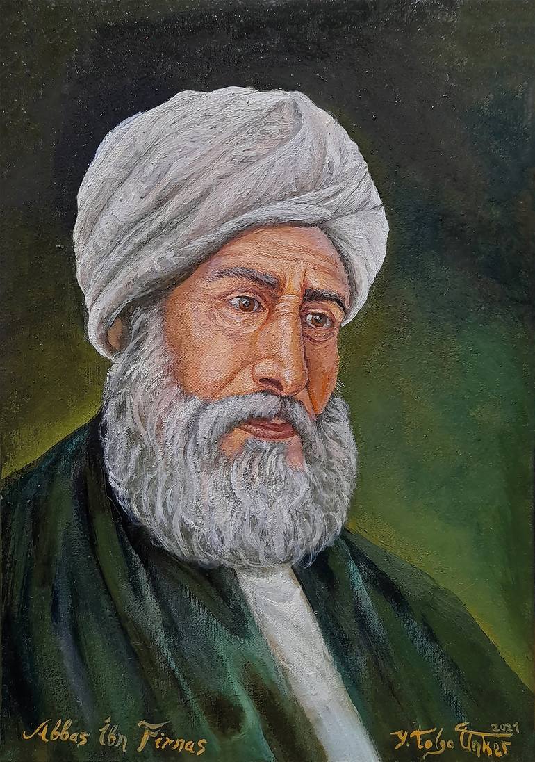 Abbas Ibn Firnas Painting by Yusuf Tolga Unker | Saatchi Art