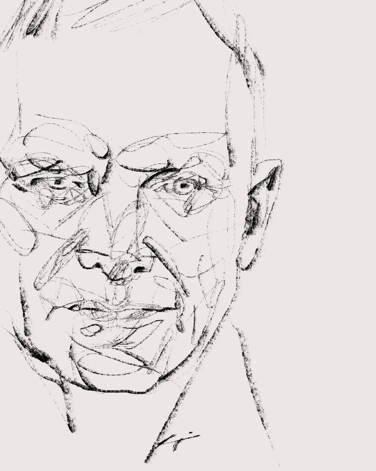 Sting Digital Drawing Drawing by Paolo Pagani | Saatchi Art