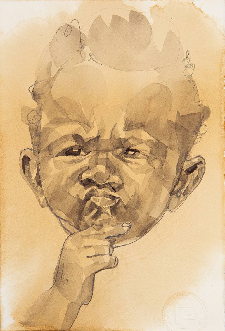 The Doubt Painting by Paolo Pagani | Saatchi Art