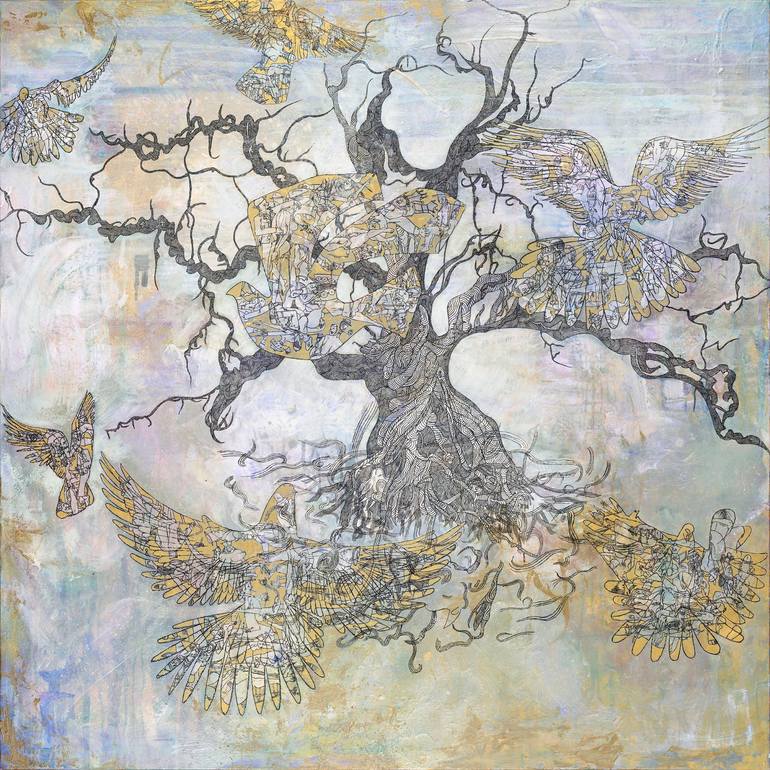 Pleiades Painting by M G Walker | Saatchi Art