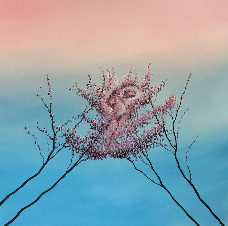 Blossom Of Love Painting by Vincent Devine | Saatchi Art