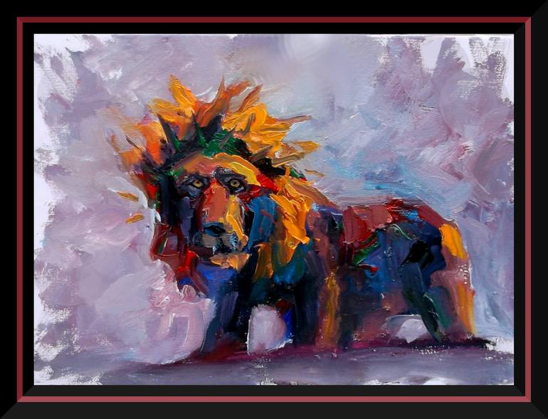 Roar Painting by Allen Jones | Saatchi Art
