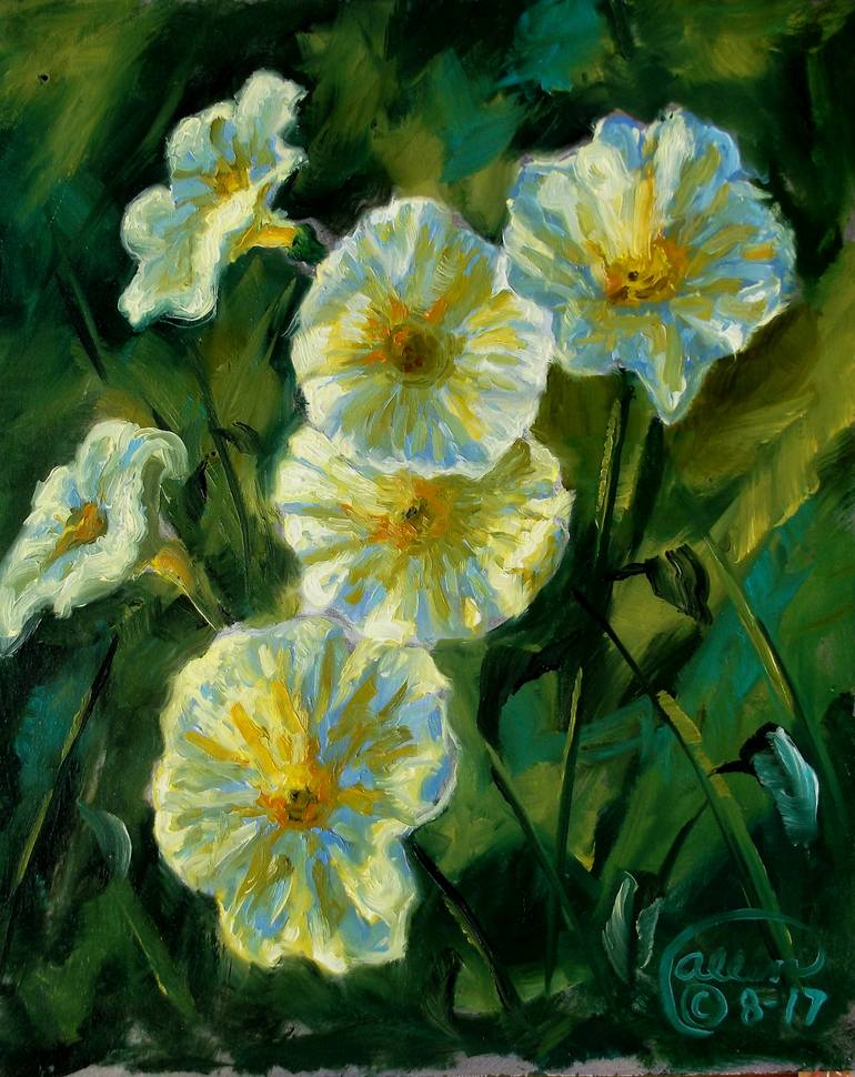 Flowerz Painting by Allen Jones | Saatchi Art