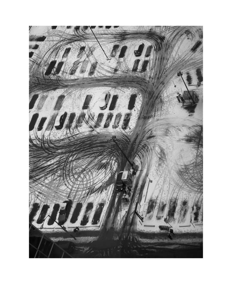 Snow car park 1 Photography by SAS Collective | Saatchi Art