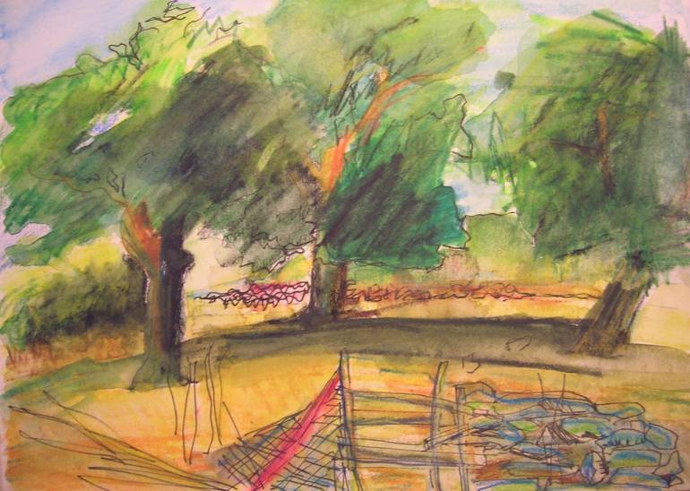 Sardinia Drawing by Jan-Willem Kruisinga | Saatchi Art