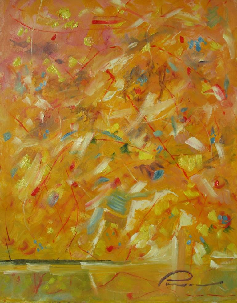 Calving Painting by David Parson | Saatchi Art