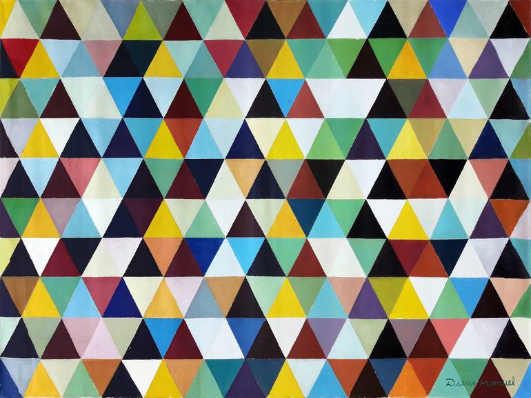 Color composition 5 Painting by Diego Manuel Rodriguez | Saatchi Art