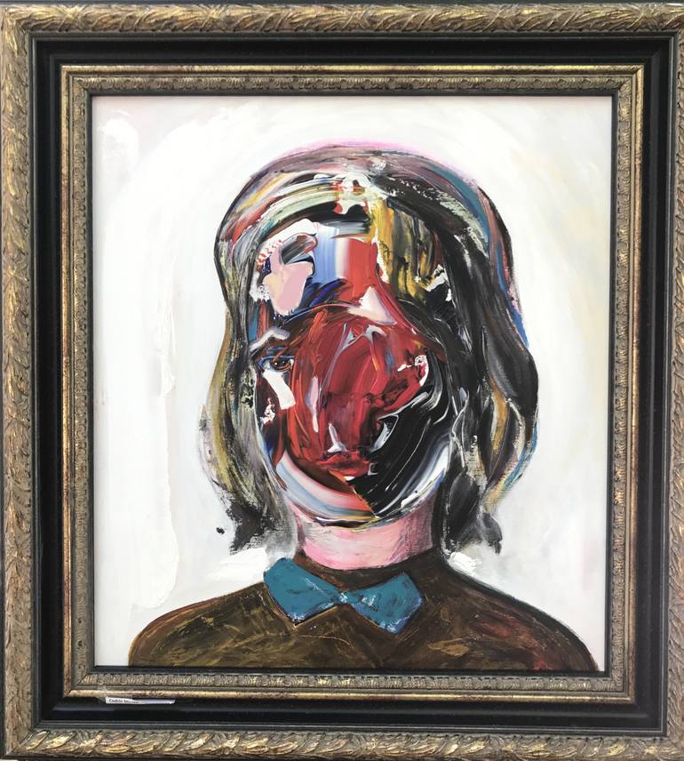 The artist Painting by Codrin Mircea | Saatchi Art