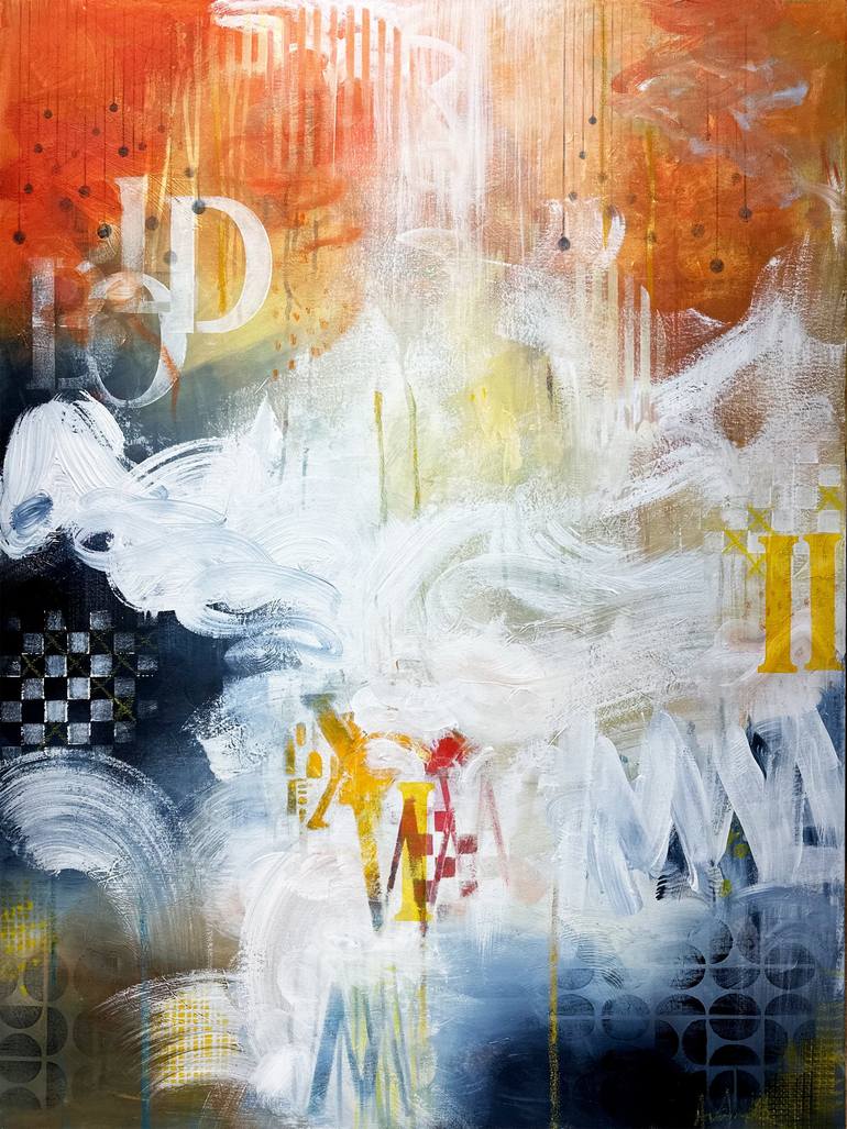 Symbolic Statements Painting by Andrada Anghel | Saatchi Art