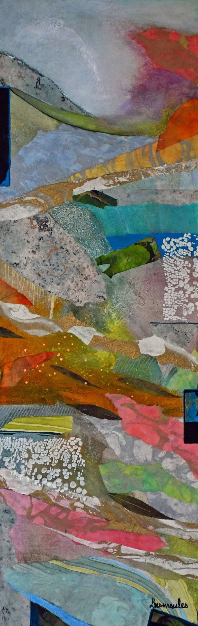 Ballades Painting by Dominique Desmeules | Saatchi Art