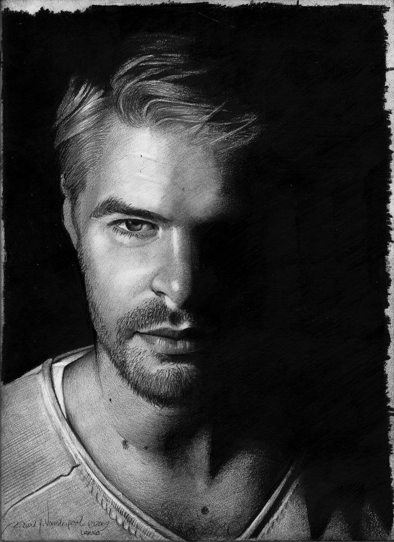 Darko Drawing by David J Vanderpool | Saatchi Art