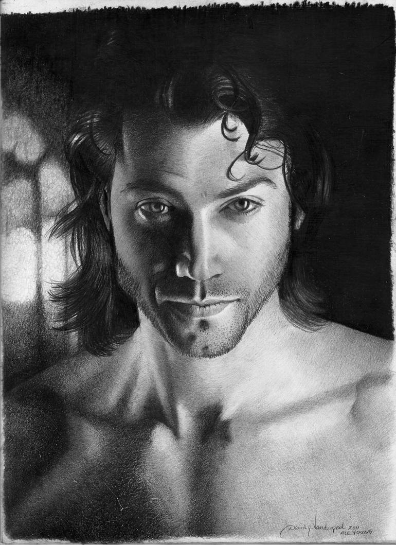 Ace Young - American Singer Drawing by David J Vanderpool | Saatchi Art