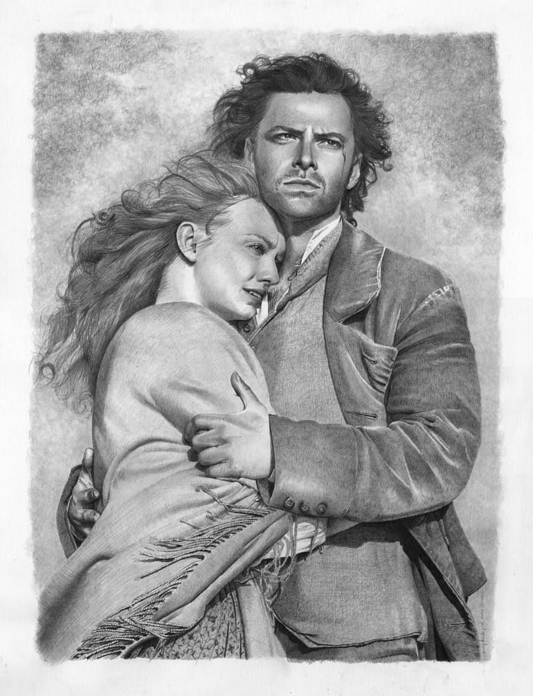 Poldark Drawing by David J Vanderpool | Saatchi Art