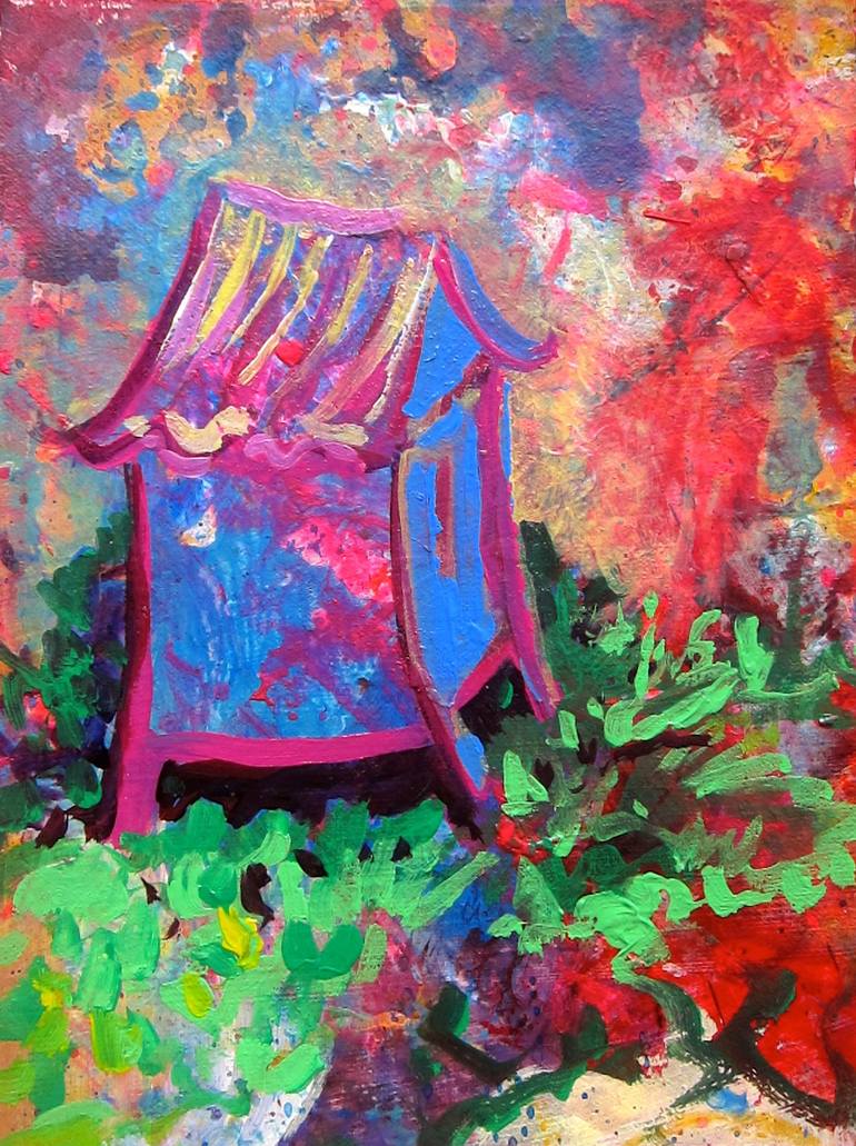 House 2 Painting by Danielle Du Boulay | Saatchi Art