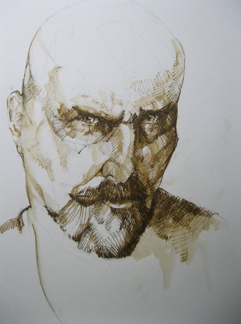 STEVEN Drawing by Rebecca Venn | Saatchi Art