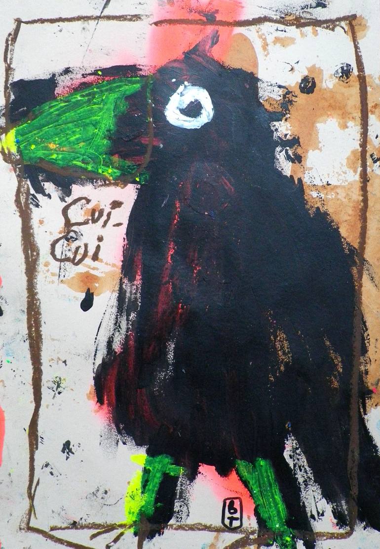 cui cui Painting by bruno tessier | Saatchi Art