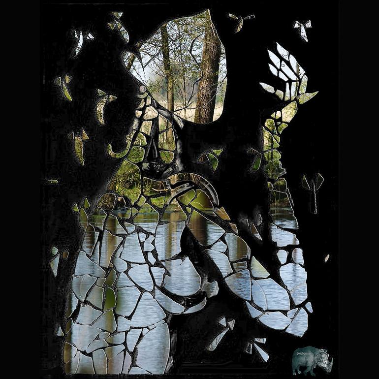 Queen of the Shards Digital by Dieter Bruhns | Saatchi Art