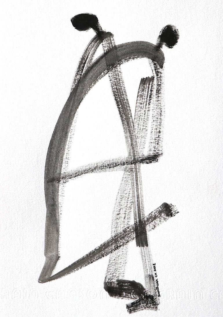 Humans 108 Painting by Santhosh C H | Saatchi Art