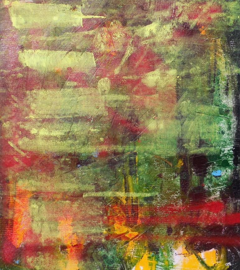 abstract 31 Painting by Santhosh C H | Saatchi Art