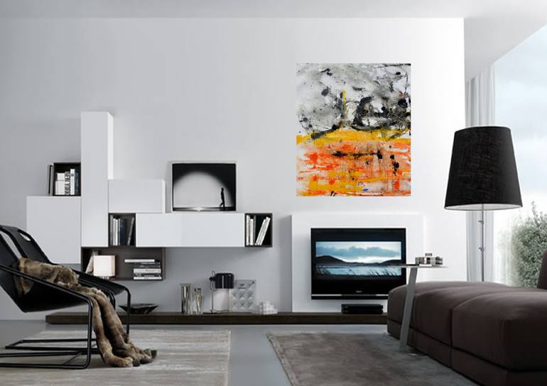 abstract 43 Painting by SANTHOSH C H | Saatchi Art
